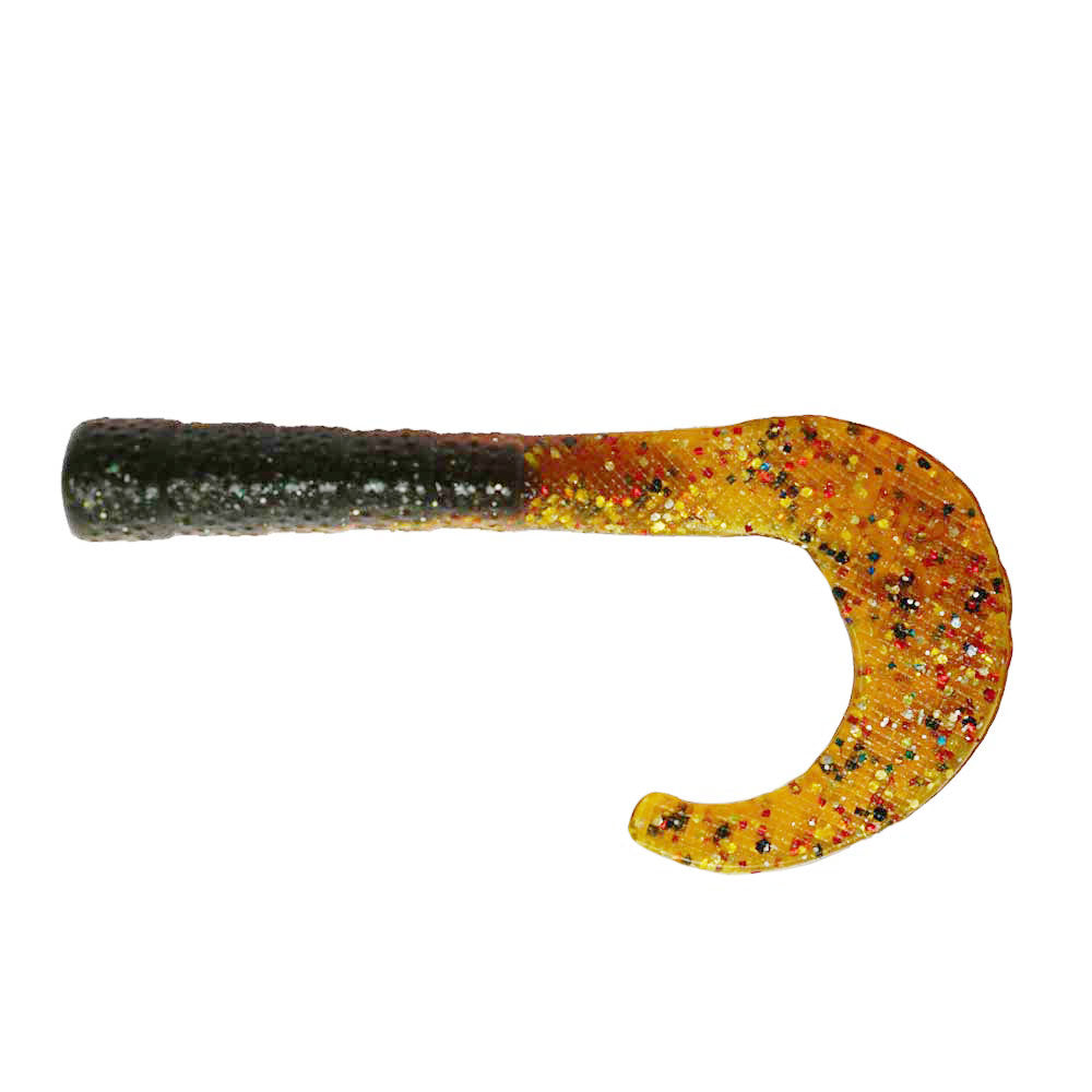 Monarch Grub#T65 Casey'sClassic/Blk Gold Orng – AA Worms - The Lunker's ...